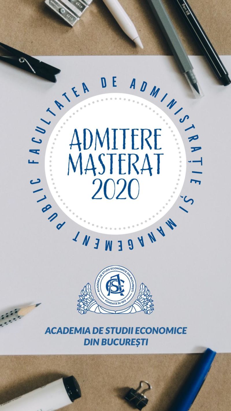 Program de masterat – Academia de Studii Economice din Bucuresti