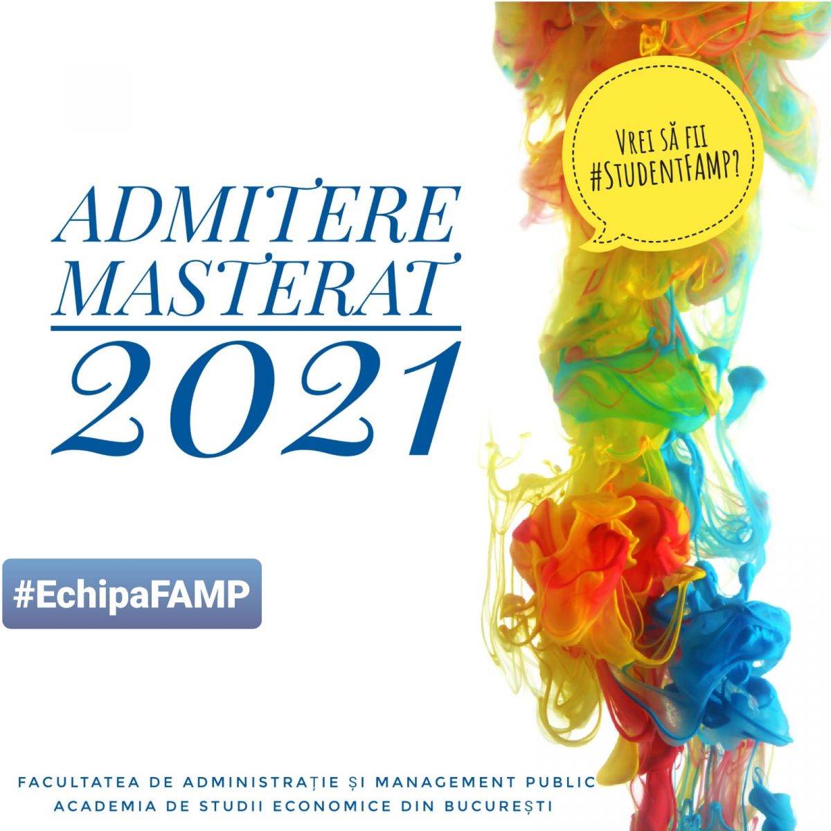 Admitere masterat 2021 – Academia de Studii Economice din Bucuresti