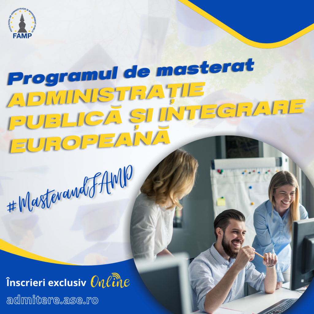 Admitere masterat 2023 – Academia de Studii Economice din Bucuresti